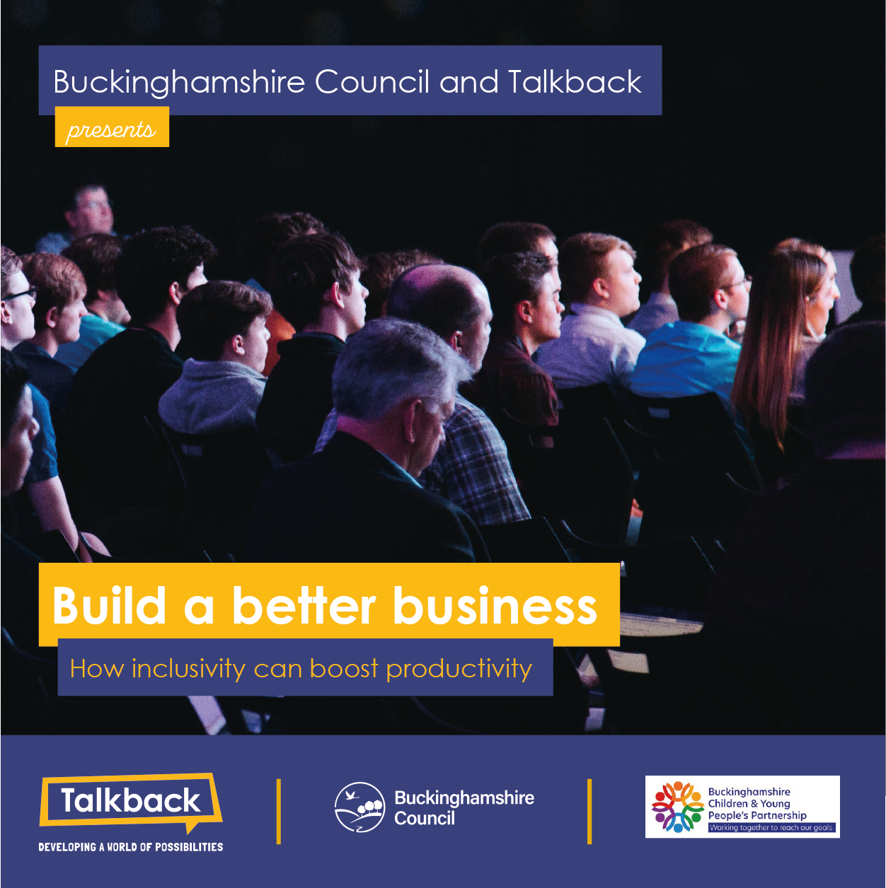 Build a better business - How inclusivity can boost productivity - Talkback