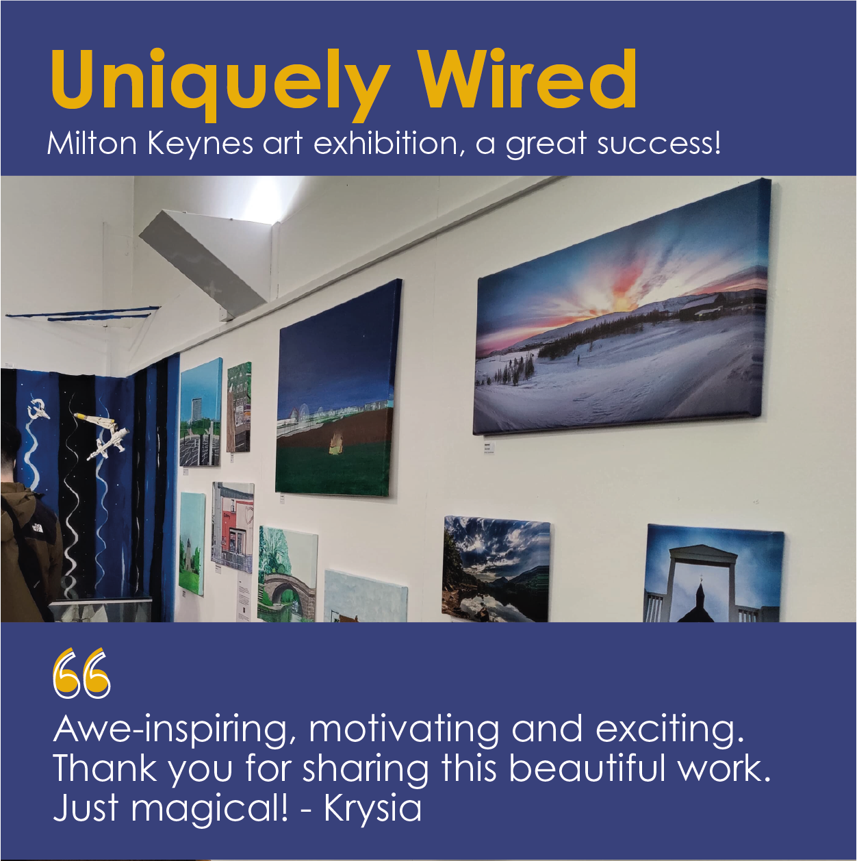 Uniquely Wired exhibition, a great success! - Talkback