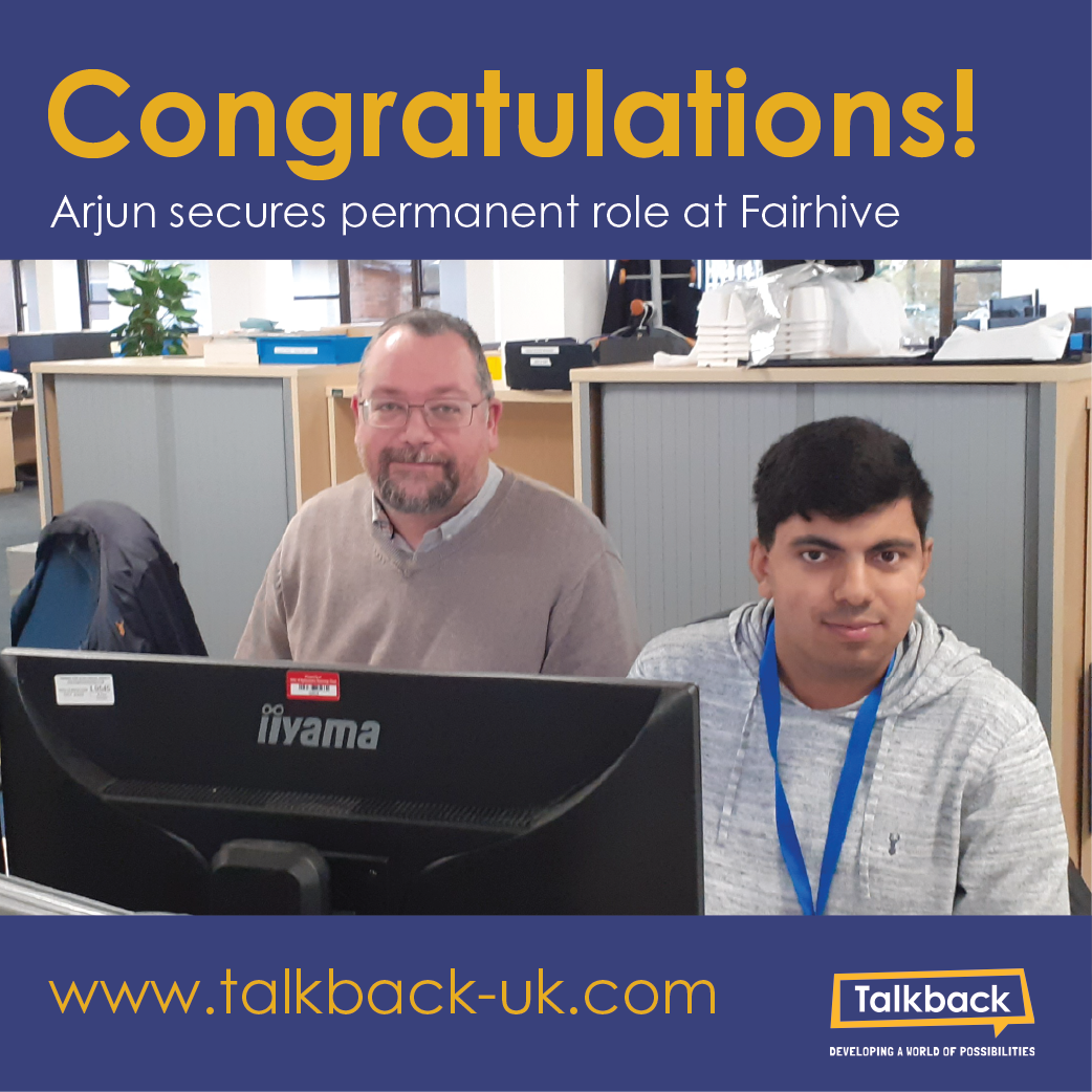 Congratulations Arjun! - Talkback